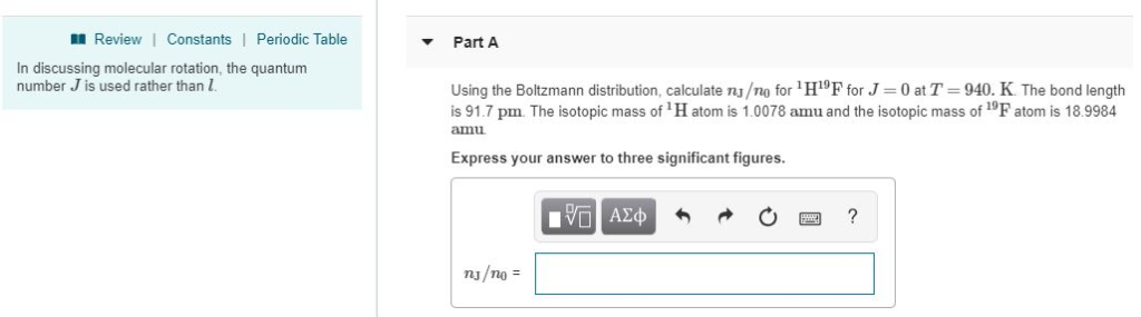 Solved Review Constants l Periodic Table Part A In | Chegg.com