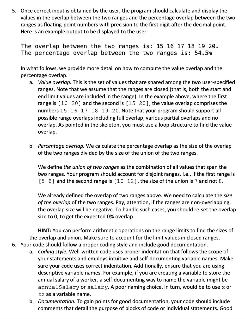 Solved This part of the assignment provides details on how | Chegg.com