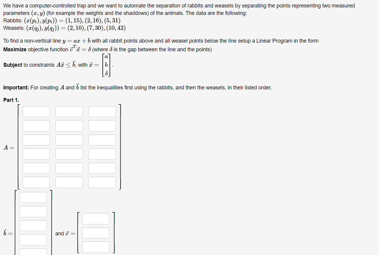 Solved We have a computer-controlled trap and we want to | Chegg.com