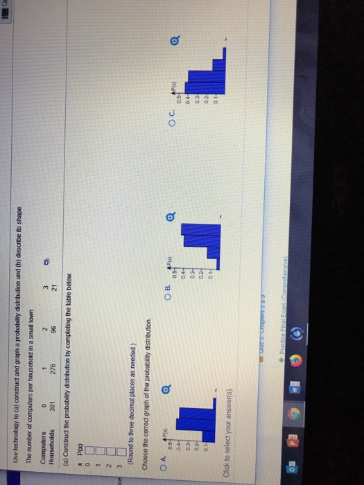 Solved Use technology to (a) construct and graph a | Chegg.com
