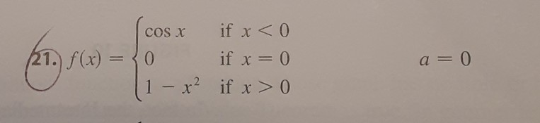 Solved 17-22 Explain why the function is discontinuous at | Chegg.com