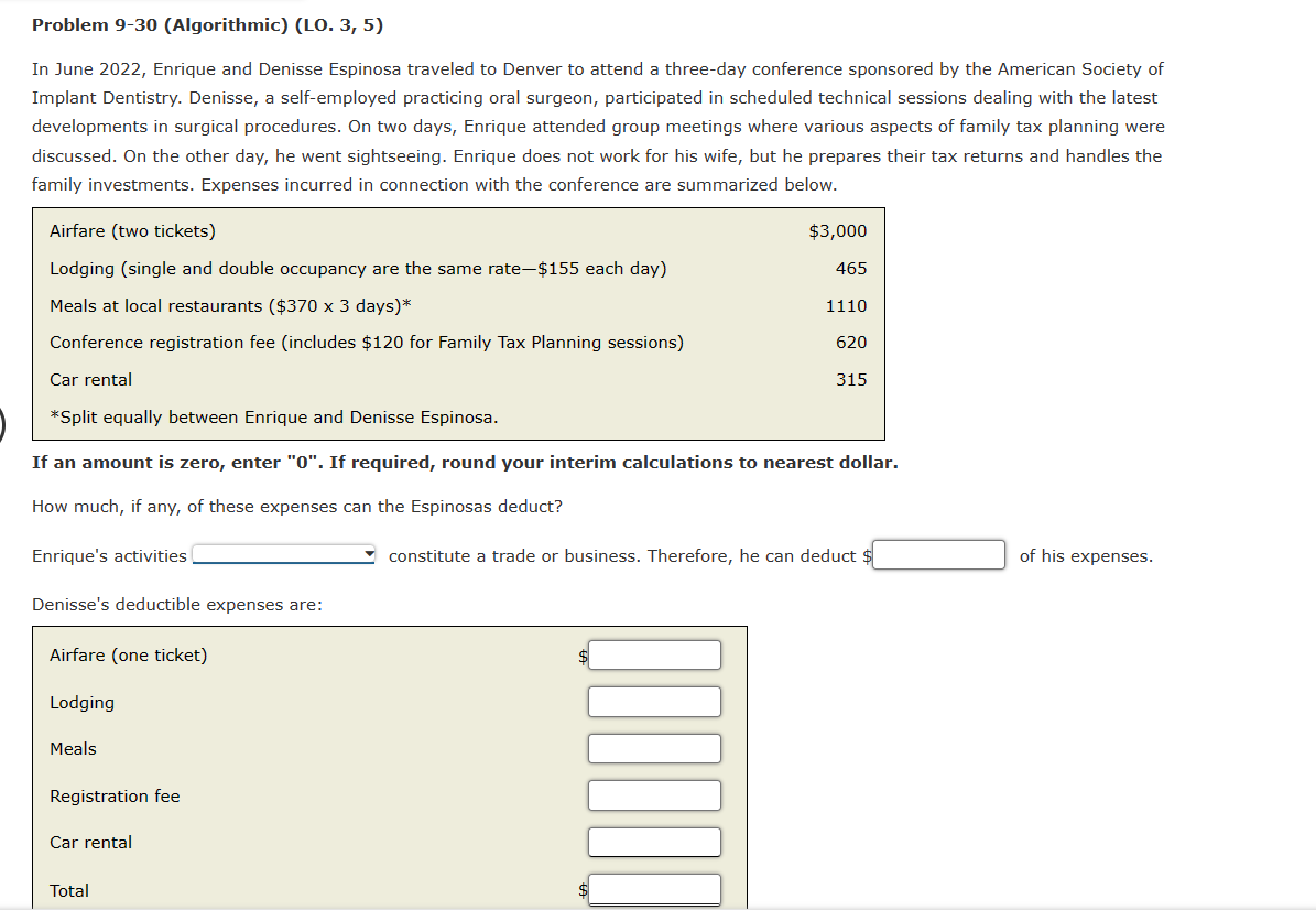 Solved Problem 9-30 (Algorithmic) (LO. 3, 5) In June 2022, | Chegg.com Solved Problem 9-30 (Algorithmic) (LO. 3, 5) In June 2022, | Chegg.com