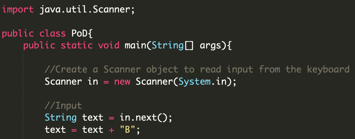 Solved Instructions Today you will read in a string that | Chegg.com