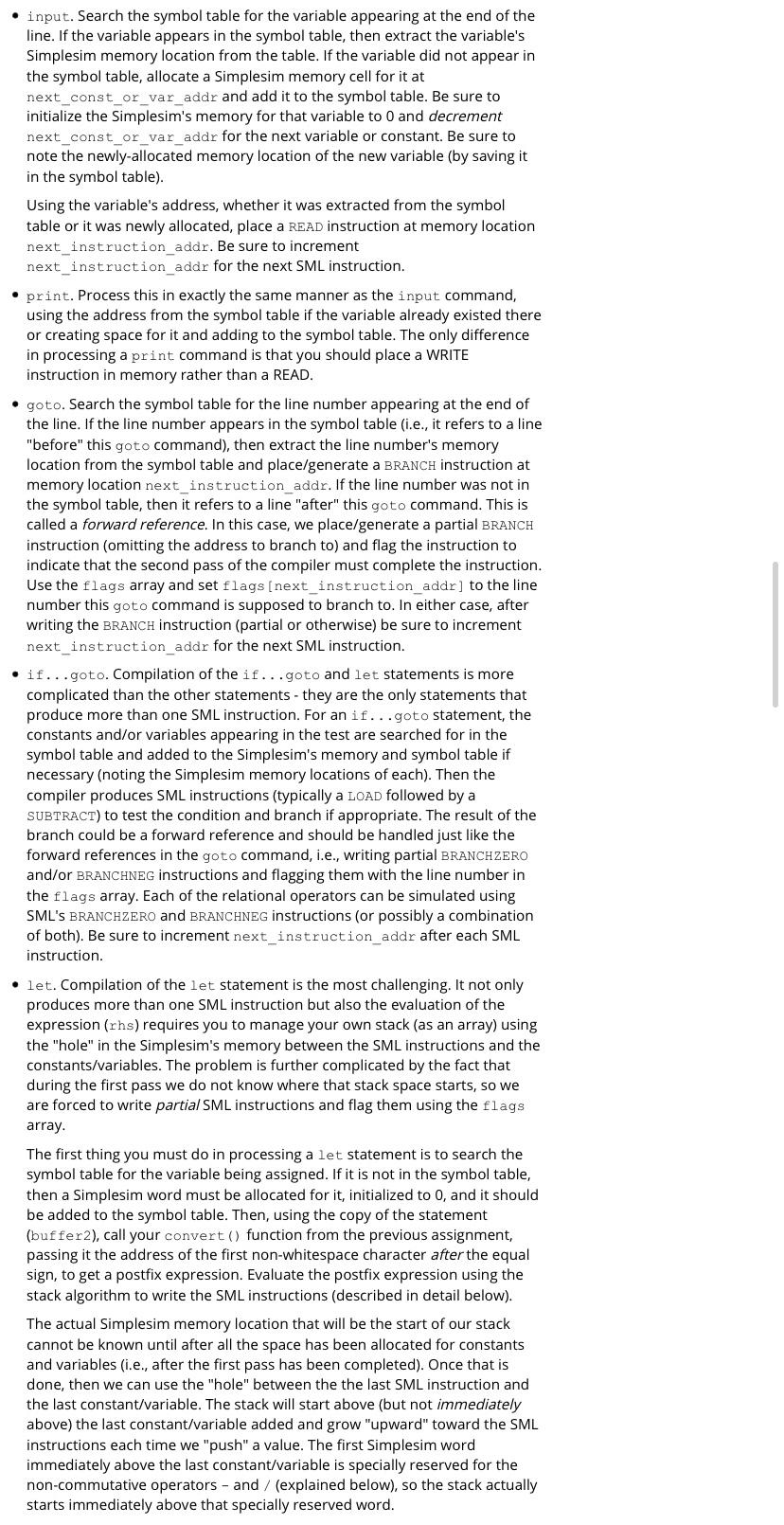Assignment 9 In the Simplesim assignment, we | Chegg.com