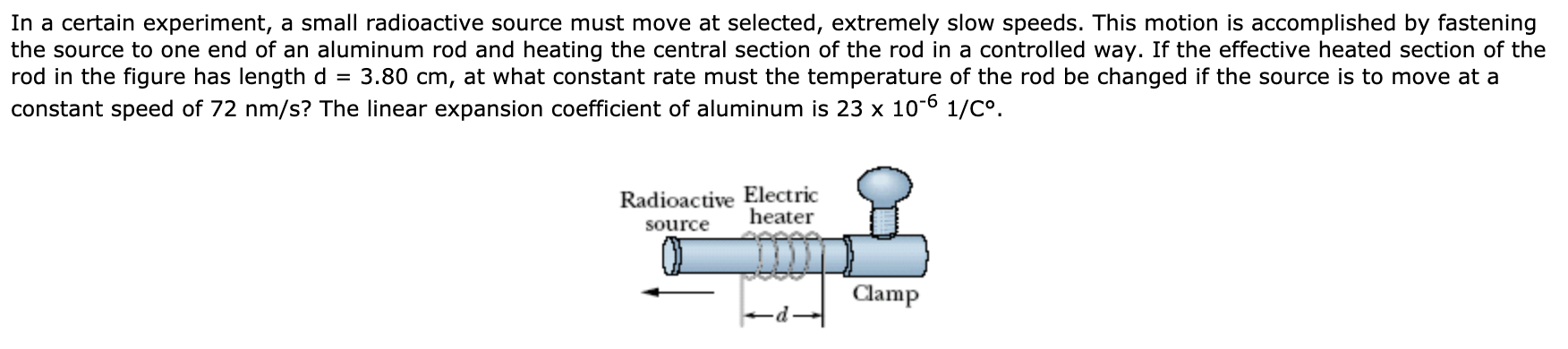 Solved In a certain experiment, a small radioactive source | Chegg.com