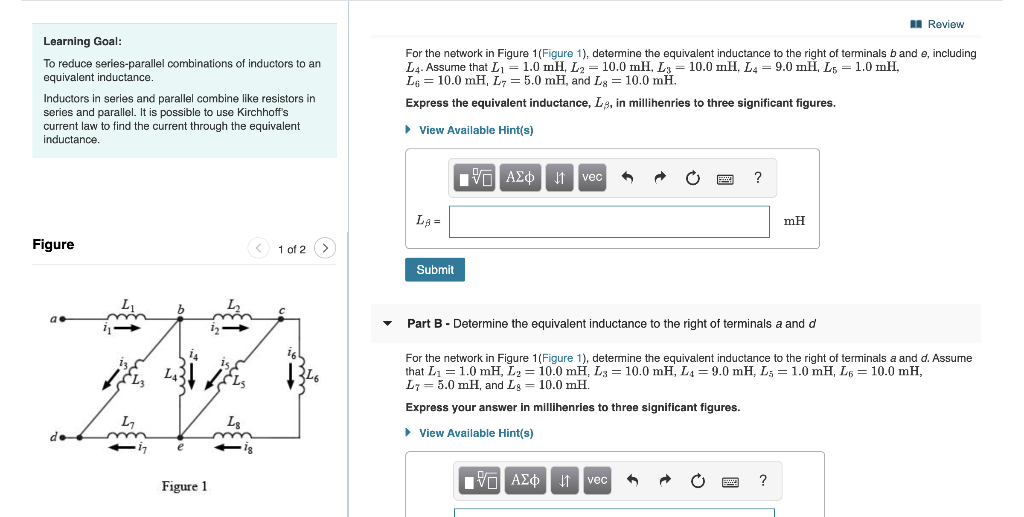 Solved A Review Learning Goal: To reduce series-parallel | Chegg.com