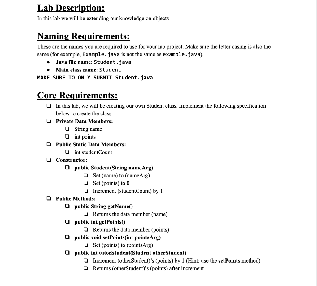 Solved Lab Description: In this lab we will be extending our | Chegg.com