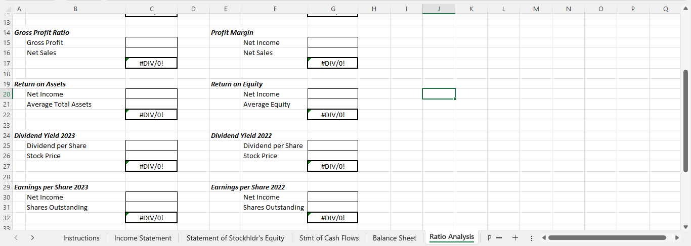 Rebound Financial Statements Assignment.xlsx Download | Chegg.com