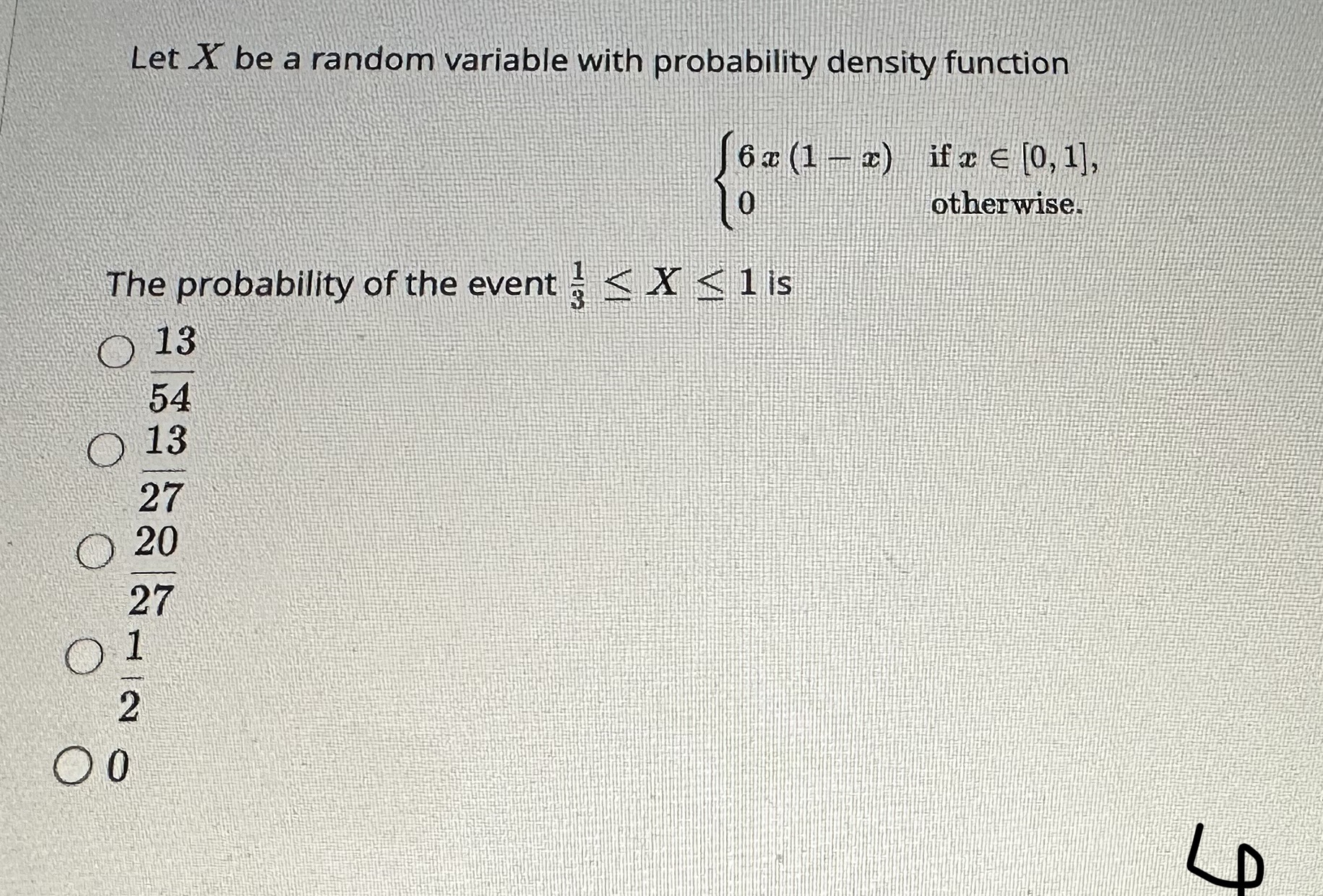 Solved Let X be a random variable with probability density | Chegg.com