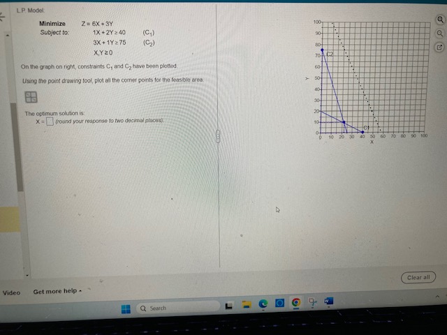 Minimize Z= Subjoct to: | Chegg.com