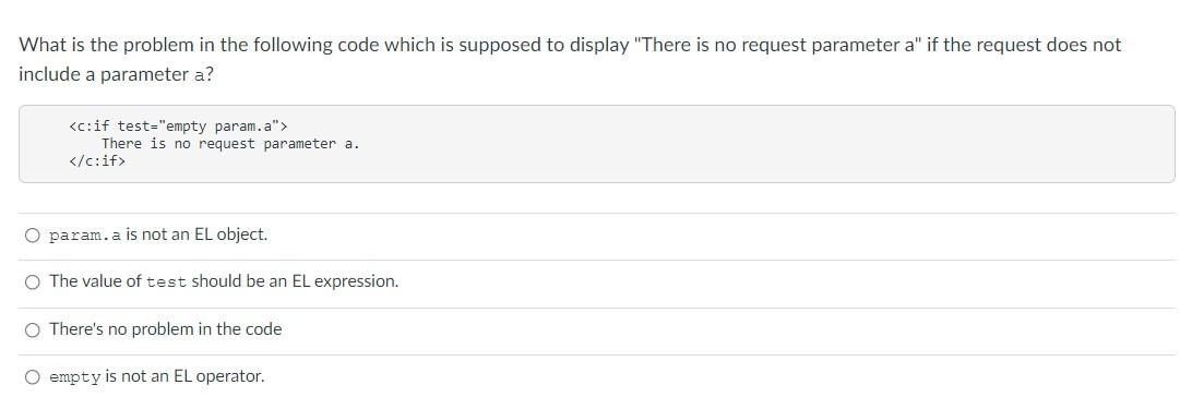 Solved What is the problem in the following code which is | Chegg.com