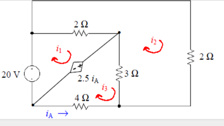 Solved 1. Using Mesh analysis, write the mesh equations for | Chegg.com