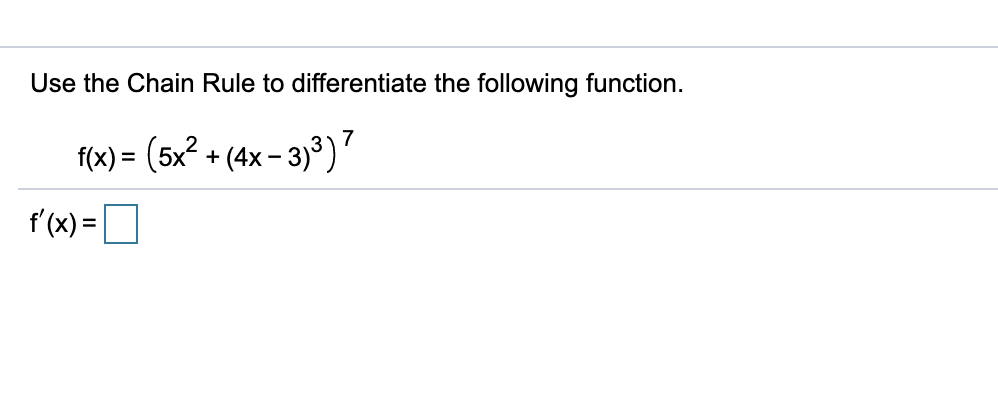 Solved Differentiate the given function. y=x(x2+6) 4 de | Chegg.com
