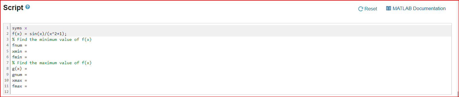 Solved with the initial guess: syms x f=2∧(−x)−x fnum = | Chegg.com