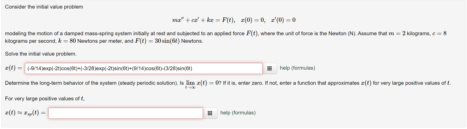 Solved Attached is the question and the work I have thus | Chegg.com