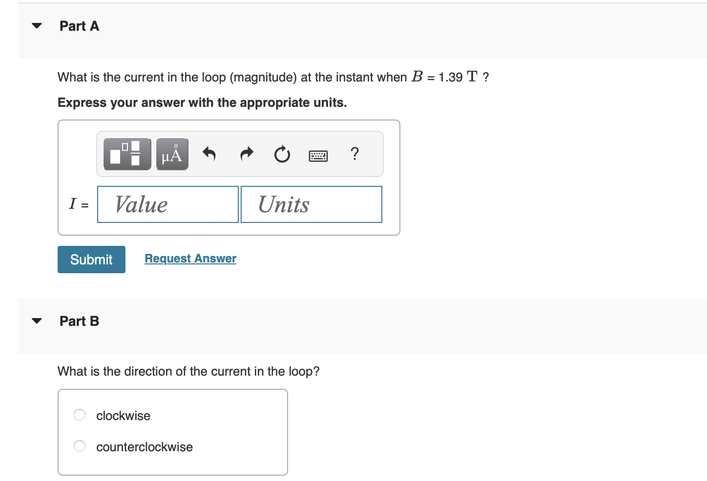 Solved A circular loop of wire with radius 0.0240 m and | Chegg.com