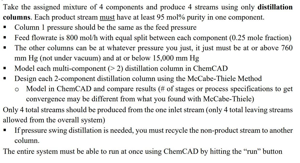 Use Chloroform, Methanol, N-octane, | Chegg.com