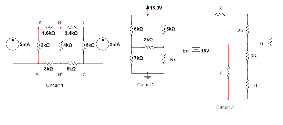 Solved For Circuit 1, use classical circuit analysis | Chegg.com
