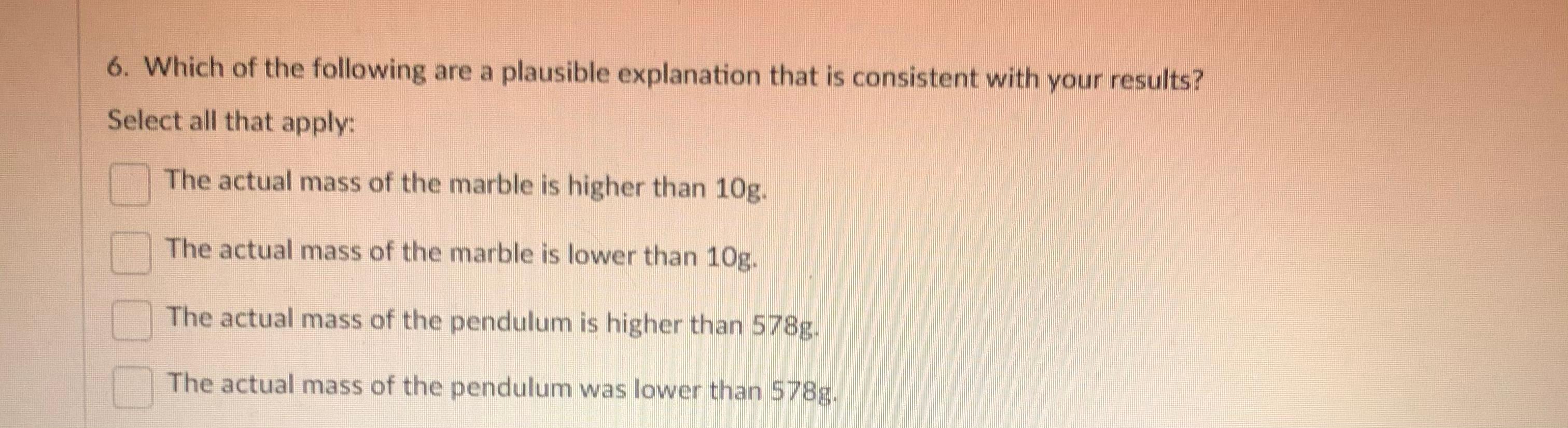 Part 1: Predict the Velocity of the Marble The video | Chegg.com