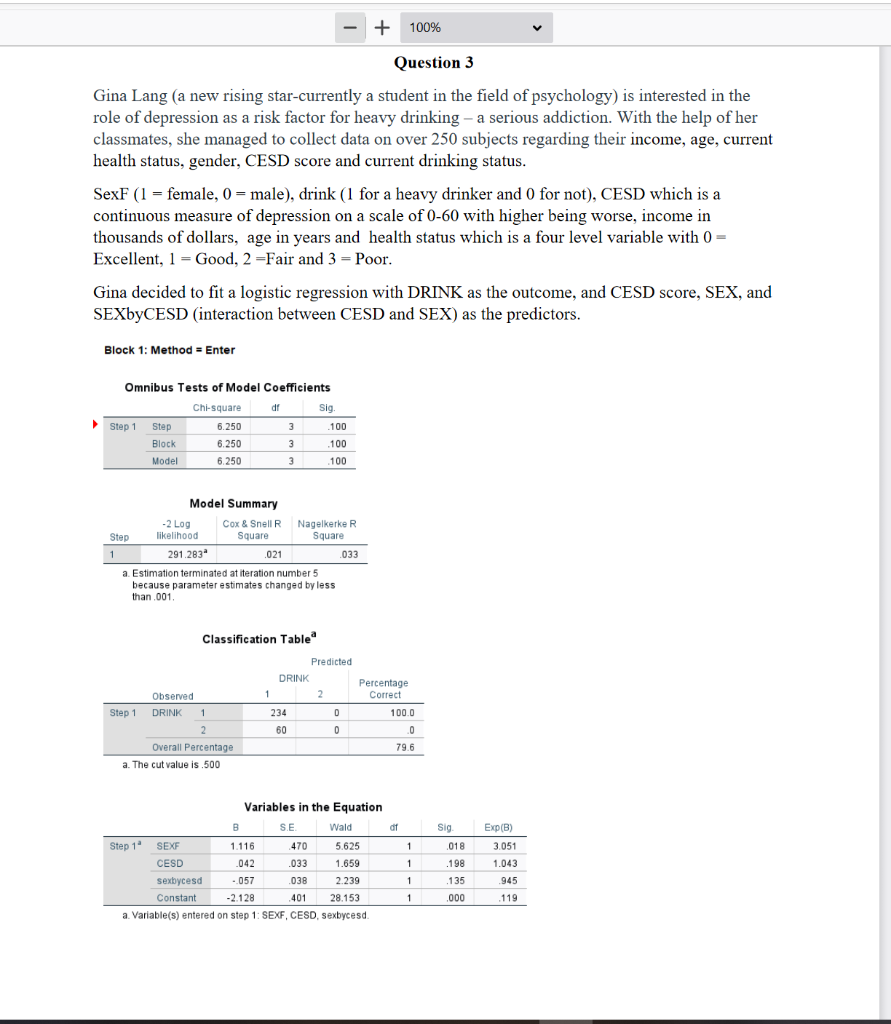 Solved 3a. State the null and alternative hypotheses for | Chegg.com