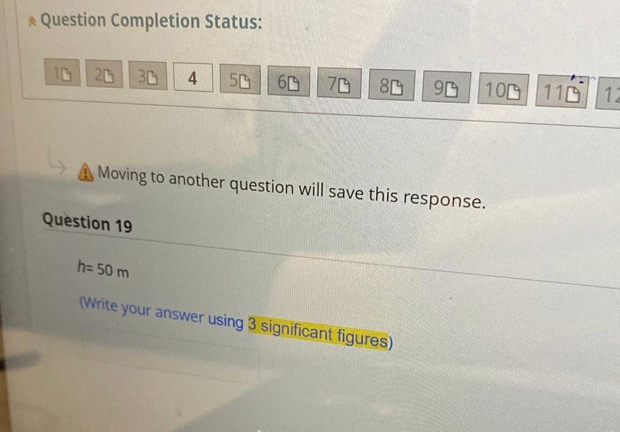 Question Completion Status: (4) Moving to another | Chegg.com