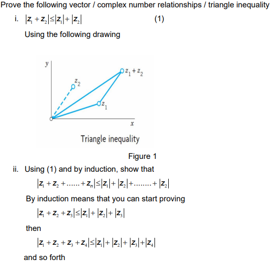 Solved Prove the following vector / complex number | Chegg.com