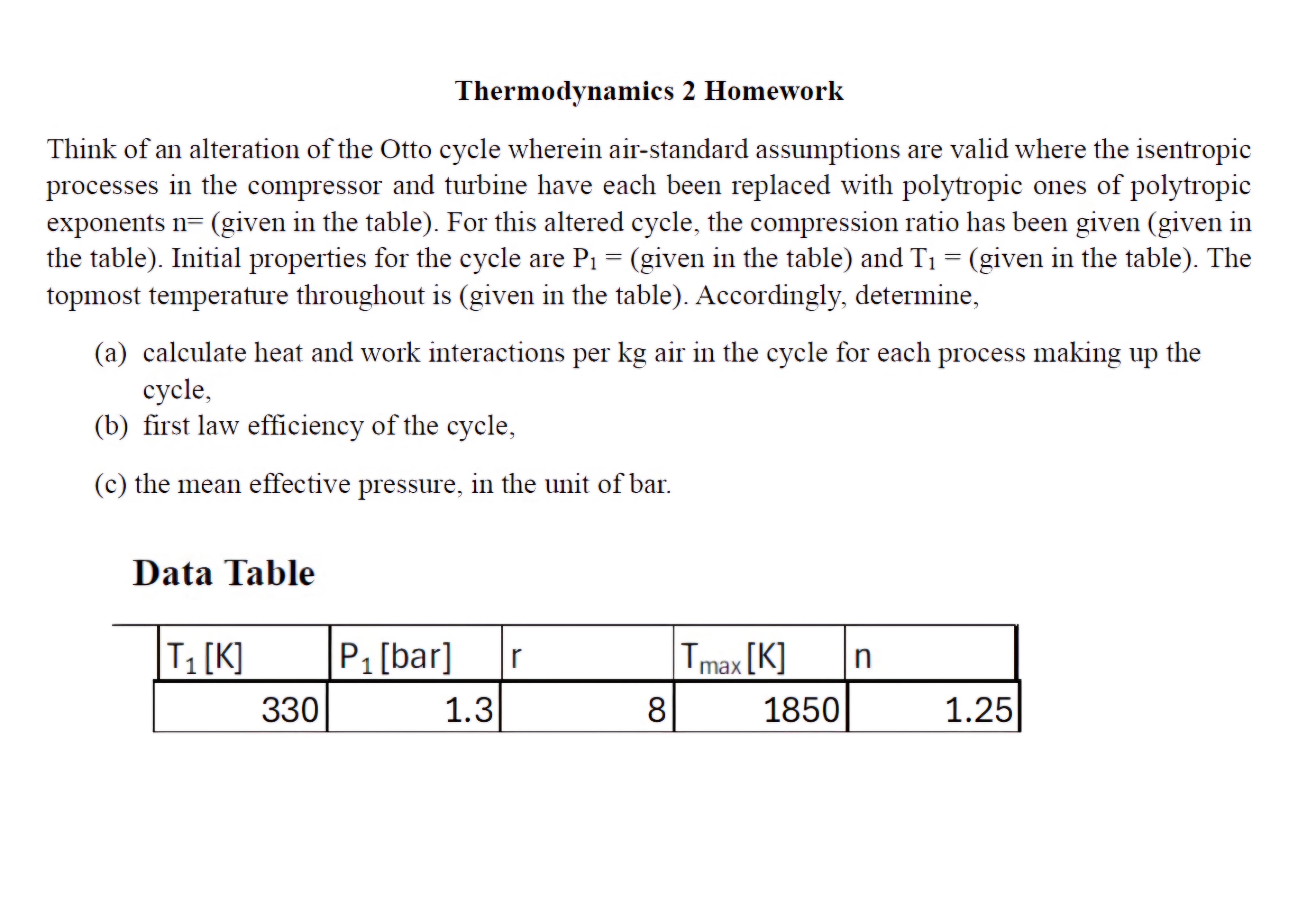 Solved Thermodynamics 2 ﻿Homework, please solve it correctly | Chegg.com