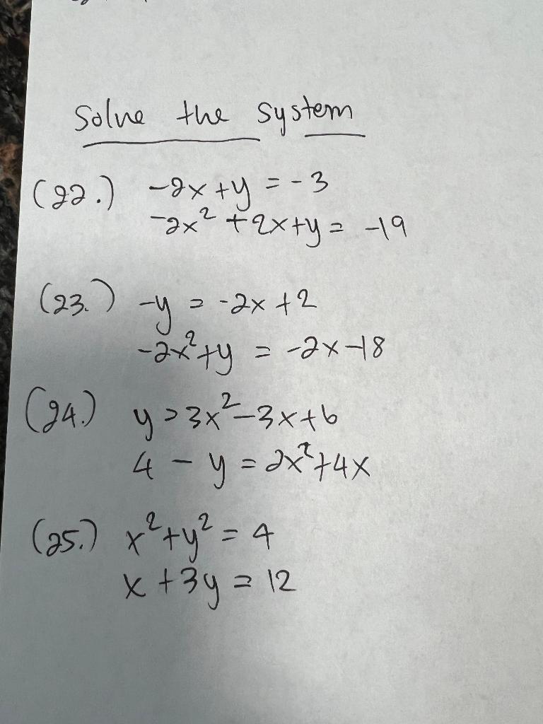 Solved Please help with my algebra homework. PS. If you're | Chegg.com