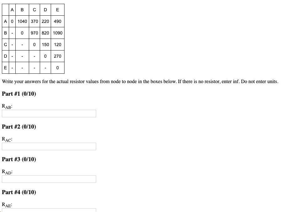 Solved ELE 212-RESISTOR PUZZLES Consider the resistive | Chegg.com