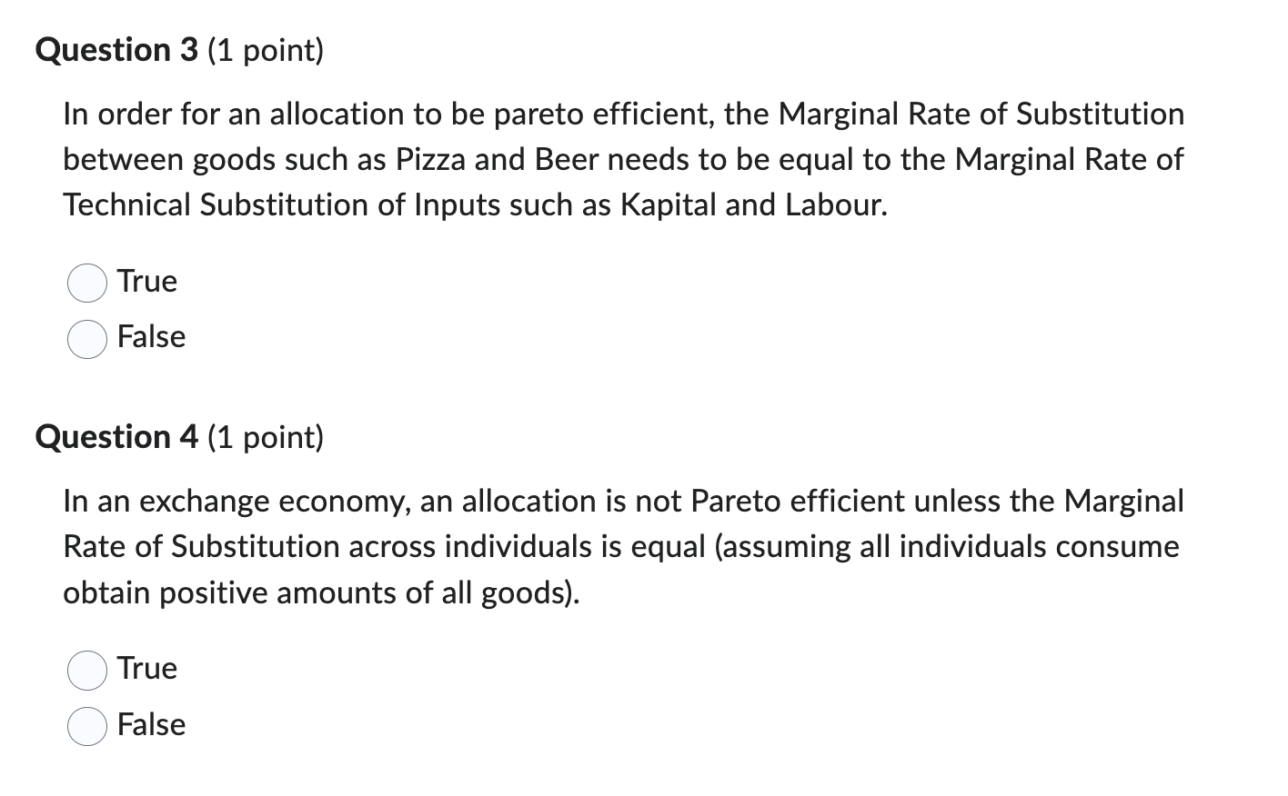 Solved Question 3 (1 ﻿point)In order for an allocation to be | Chegg.com