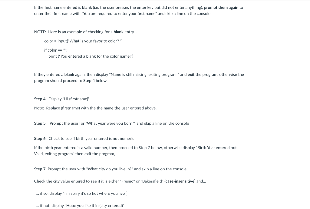 Solved I thnk this homework as for python!!! please helper | Chegg.com