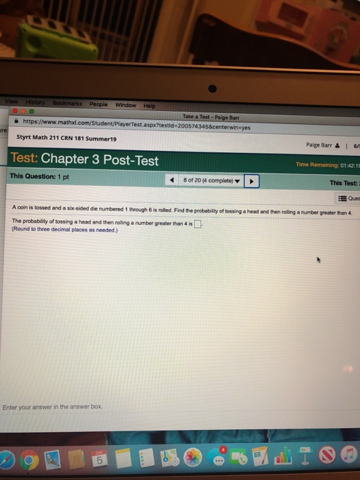 Solved History Bookmarks View People Window Help Take a | Chegg.com