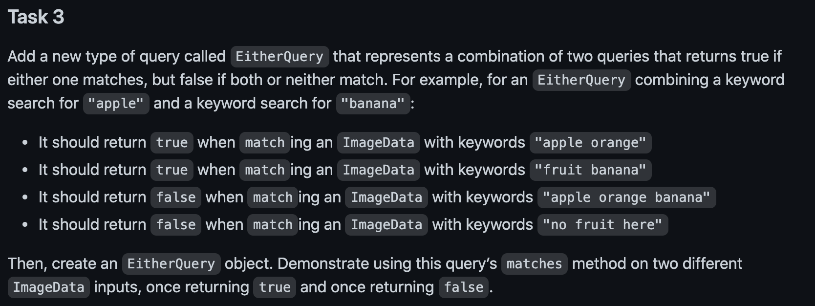 java starter code: import tester.*; class | Chegg.com