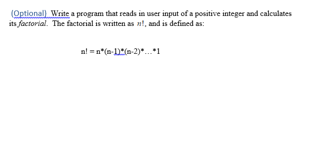 Solved (Mandatory. Write a program that calculates the | Chegg.com