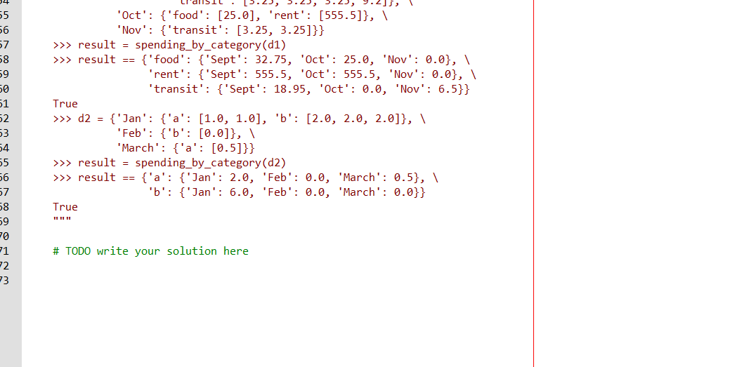 Solved # Complete the body of the function below according | Chegg.com