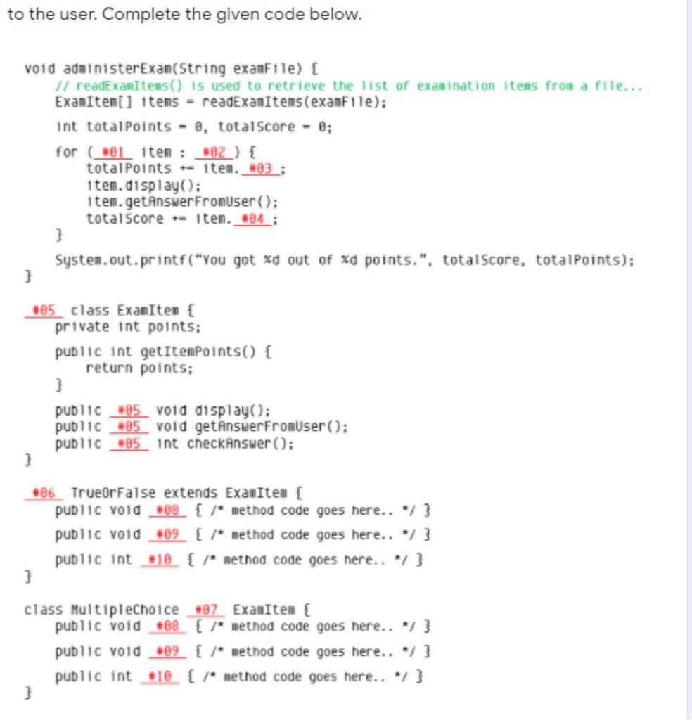 Solved An examination consists of one or more examination | Chegg.com