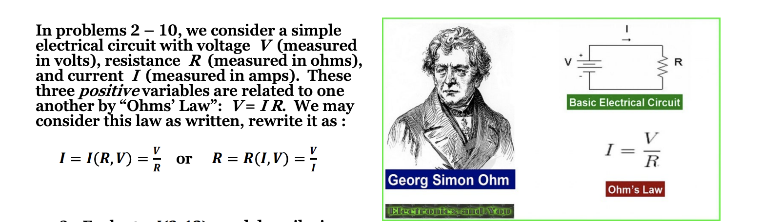Solved In problems 2−10, we consider a simple electrical | Chegg.com