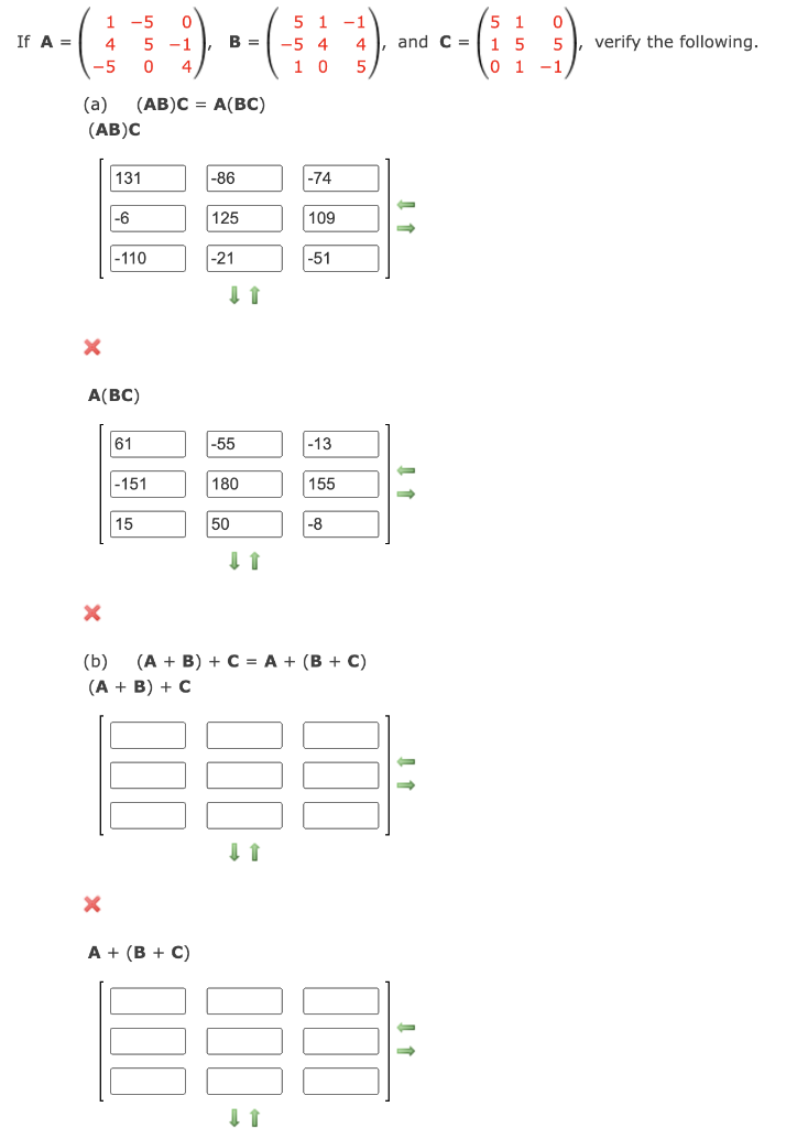 Solved (c) A(B + C) = AB + AC A(B + C) d) AB + AC | Chegg.com