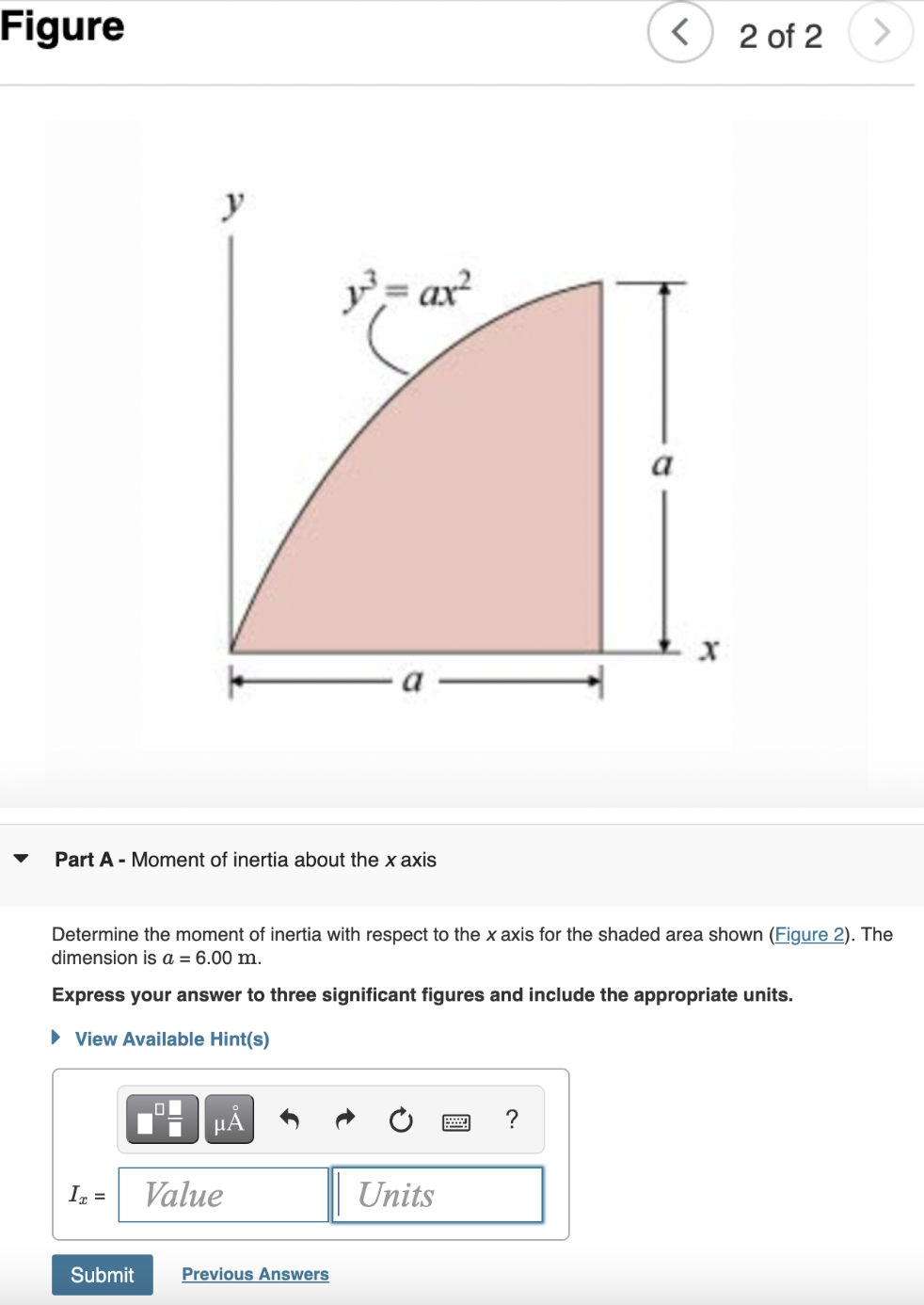 Solved Learning Goal: To be able to compute moments of | Chegg.com