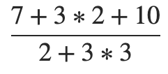 Solved Consider the following Infix mode equation: Express | Chegg.com