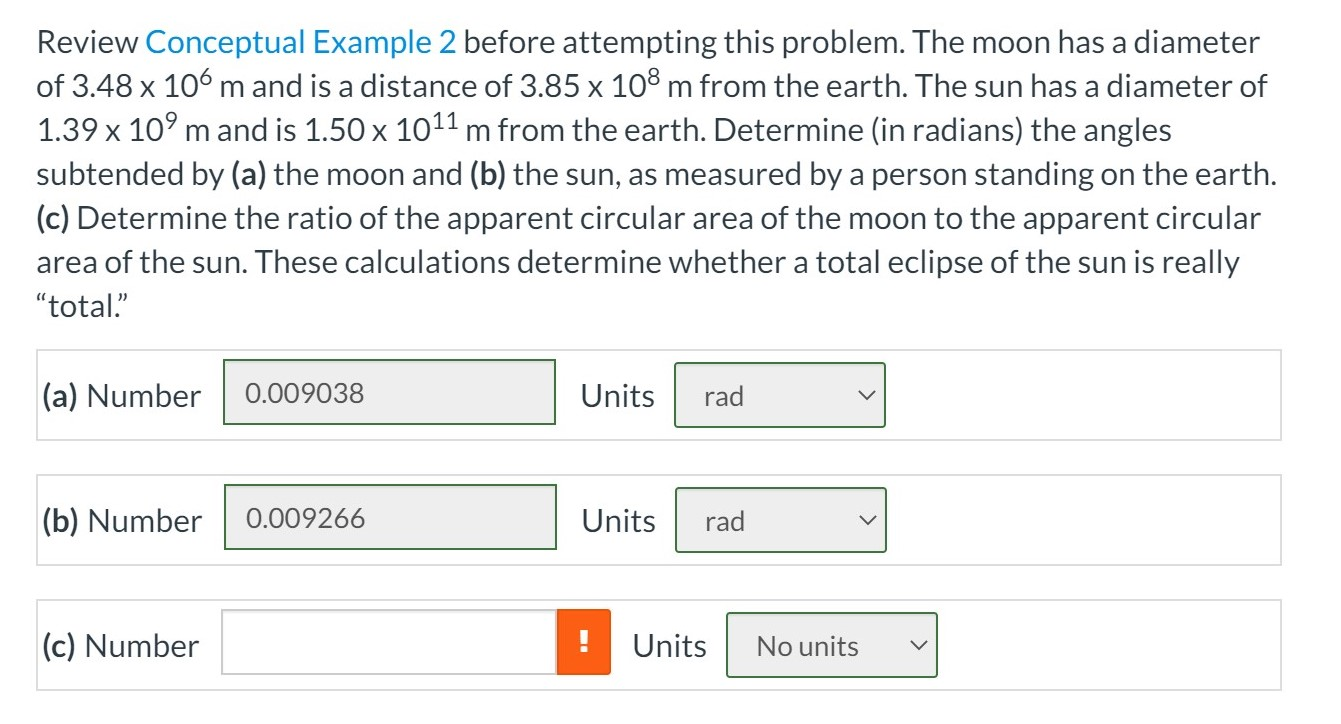 Solved Review Conceptual Example 2 before attempting this | Chegg.com