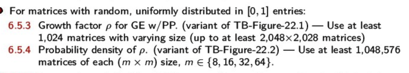 Solved For matrices with random, uniformly distributed in | Chegg.com