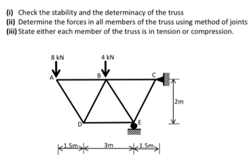 Solved (i) Check the stability and the determinacy of the | Chegg.com