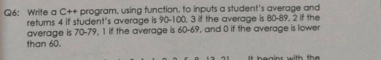 Solved Q6 Write A C Program Using Function To Inputs A 9870