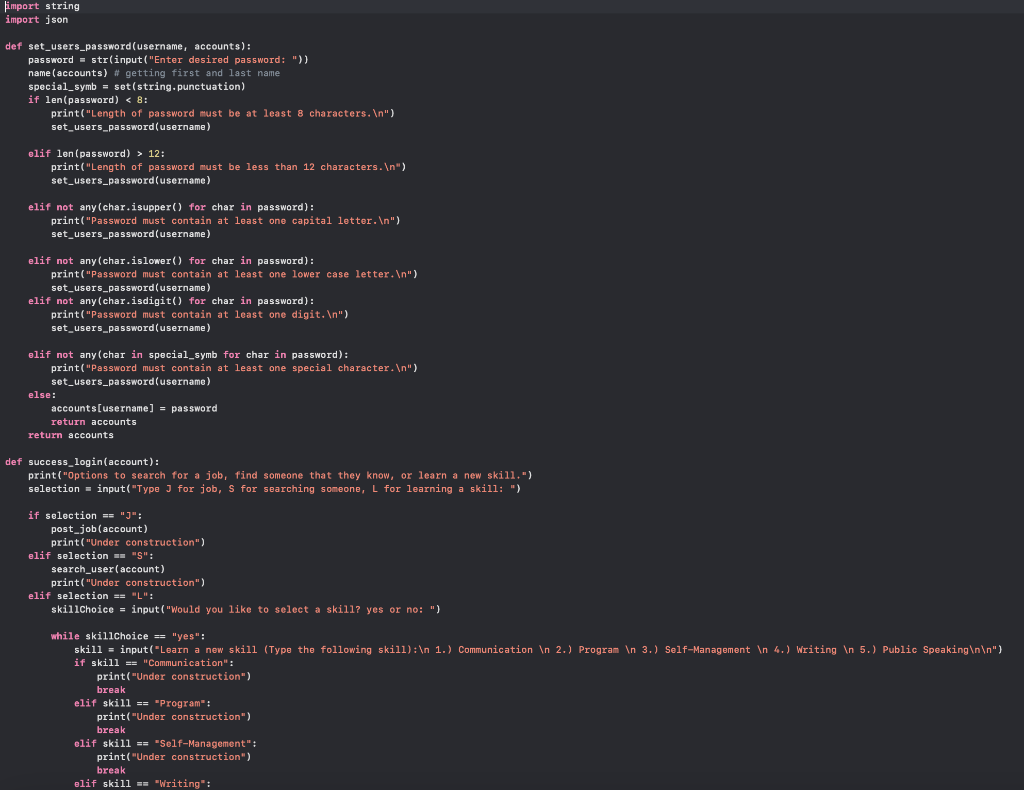 Solved please create a test file for the following code. | Chegg.com