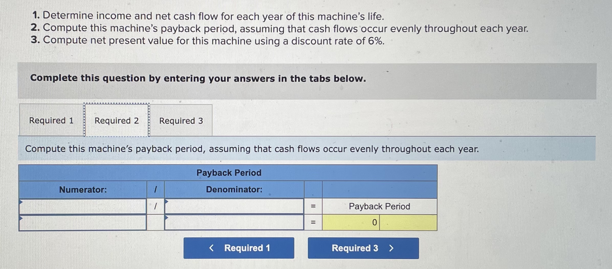 Solved \r\n3. Compute net present value tor this machine | Chegg.com