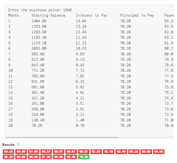 Solved I am only at 62% correct on this python coding | Chegg.com