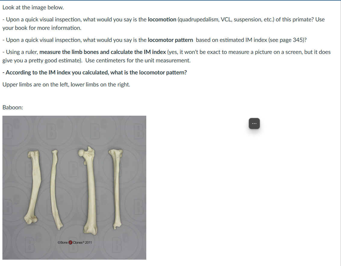 Solved If the resulting intermembral index value is less | Chegg.com