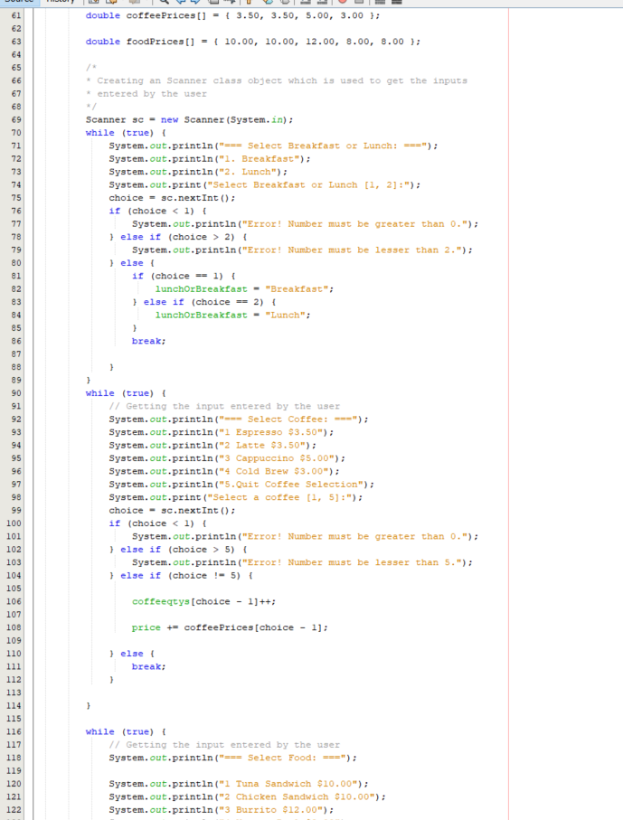 Solved So here is the assignment and my code. Can | Chegg.com