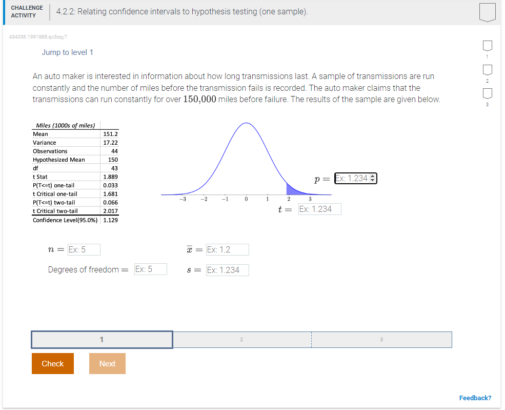 Solved \begin{tabular}{l|l} CHALLENGE & 4.2.2: Relating | Chegg.com